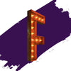 36” Letter F Lighted Vintage Marquee Letters (Rustic) - Buy Marquee ...