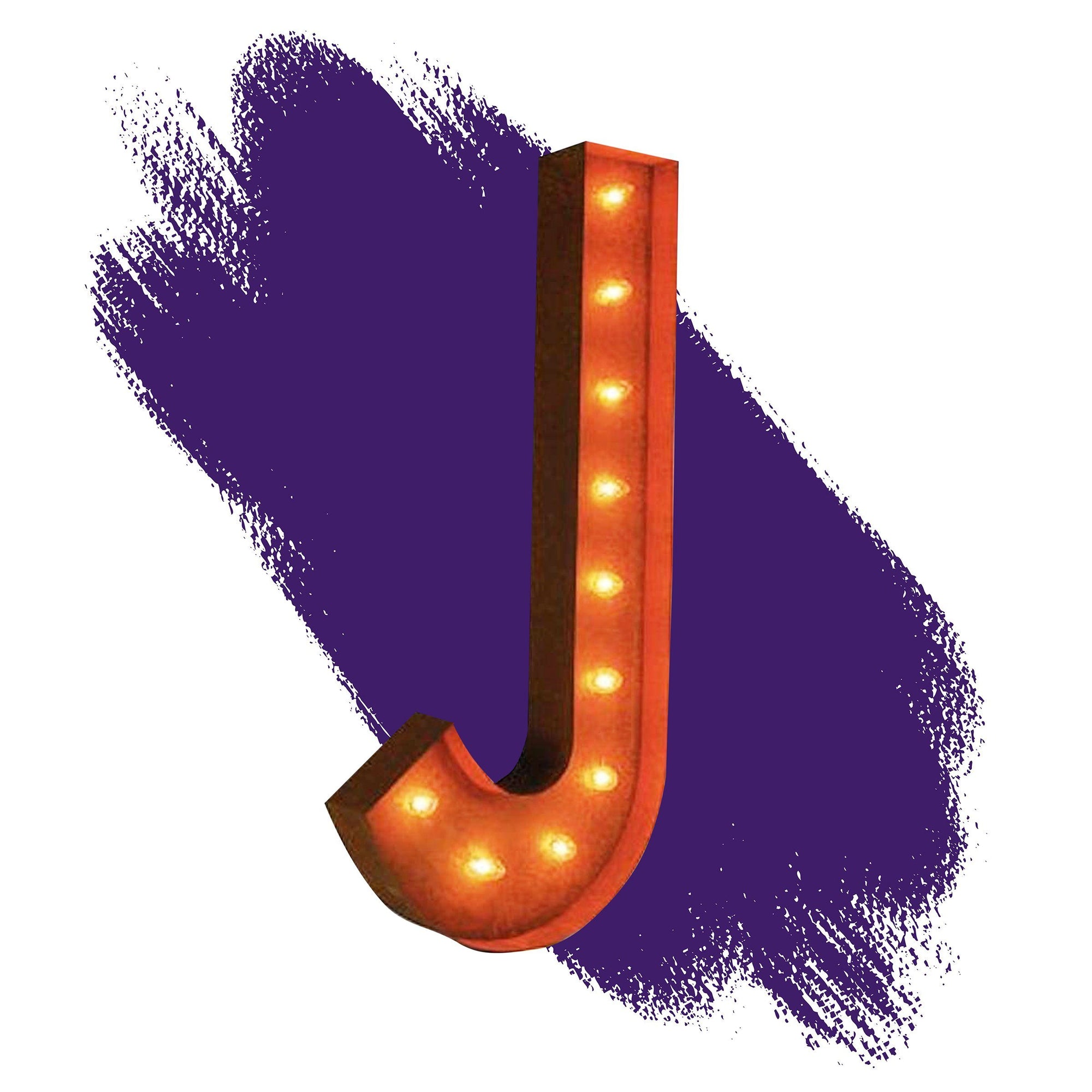 letter j light