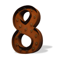 36" Number 8 (Eight) Sign Vintage Marquee Lights - Buy Marquee Lights ...