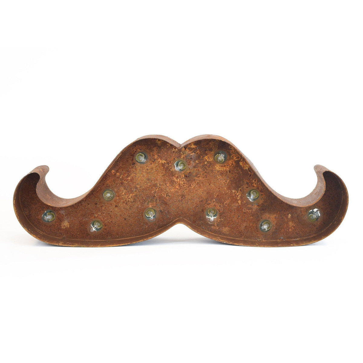 Small Mustache Vintage Marquee Sign with Lights (Rustic) - Buy Marquee ...